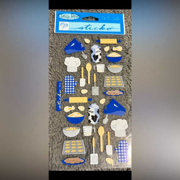 Design | 2 Sticko Cooking Themed Stickers 2 With Any 1 Order Or More ...